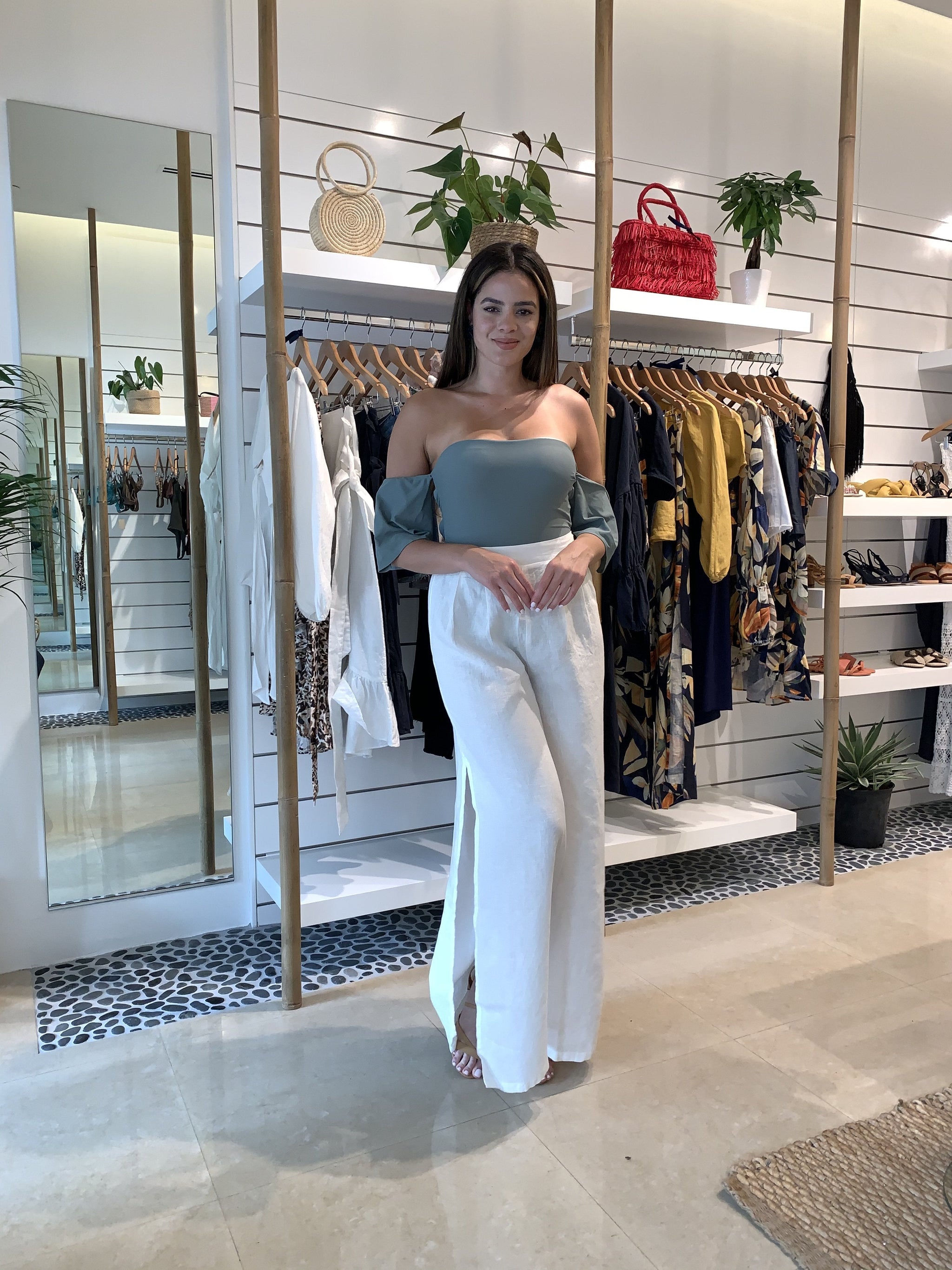 Palma Pants Linen – OCHIE SWIM